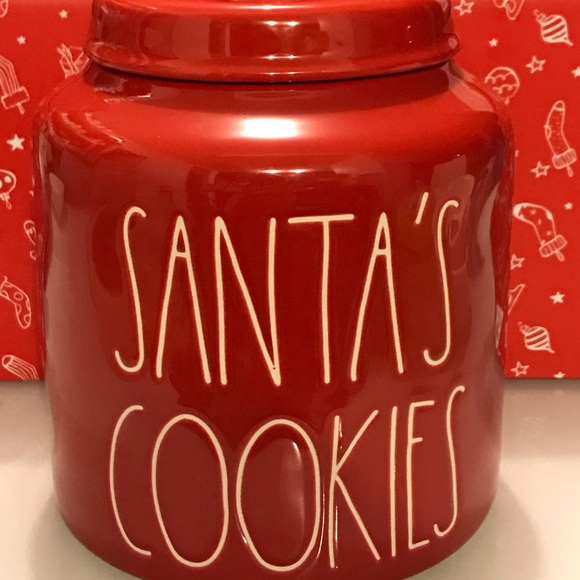 Rae Dunn | Holiday | Rae Dunn Red Cookies Canister | Poshmark